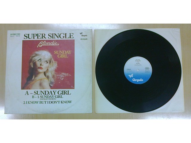 BLONDIE - Sunday Girl (12 inch maxi) Made in Germany