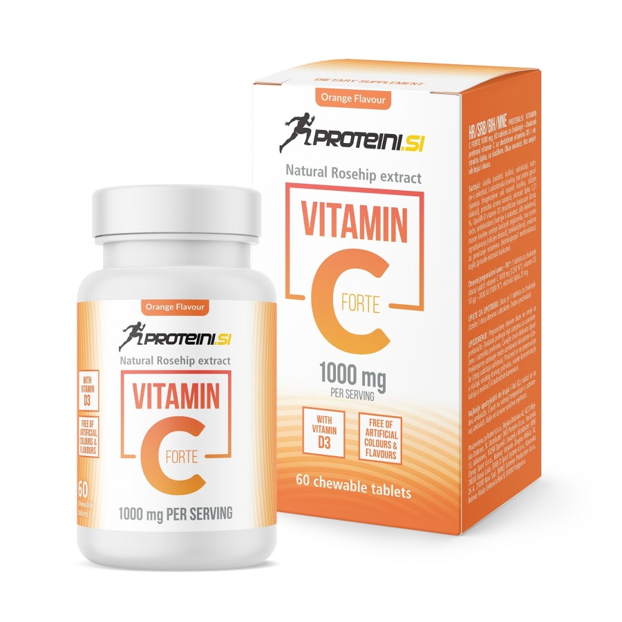 PROTEINI.SI VIT.C (1000mg)+VIT. D30, 60 tableta