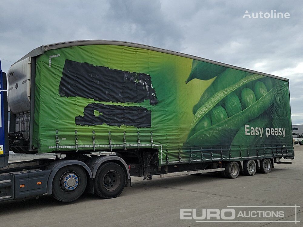 Prodaje se Cartwright 2016 Cartwright Tri Axle 13.6m Double Deck Curtainsider Trailer poluprikolicu sa kliznom ceradom na aukciji