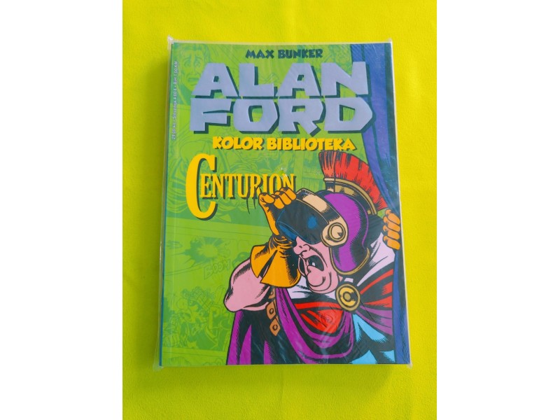 Alan Ford (SA) kolor biblioteka - br. 4 - Centurion