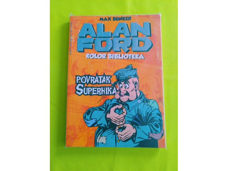 Alan Ford (SA) kolor biblioteka-br.9-Povratak Superhika