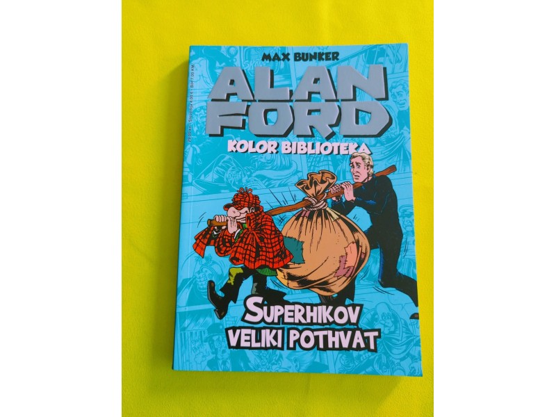 Alan Ford (SA) kolor biblioteka - br. 10 - Superhikov..