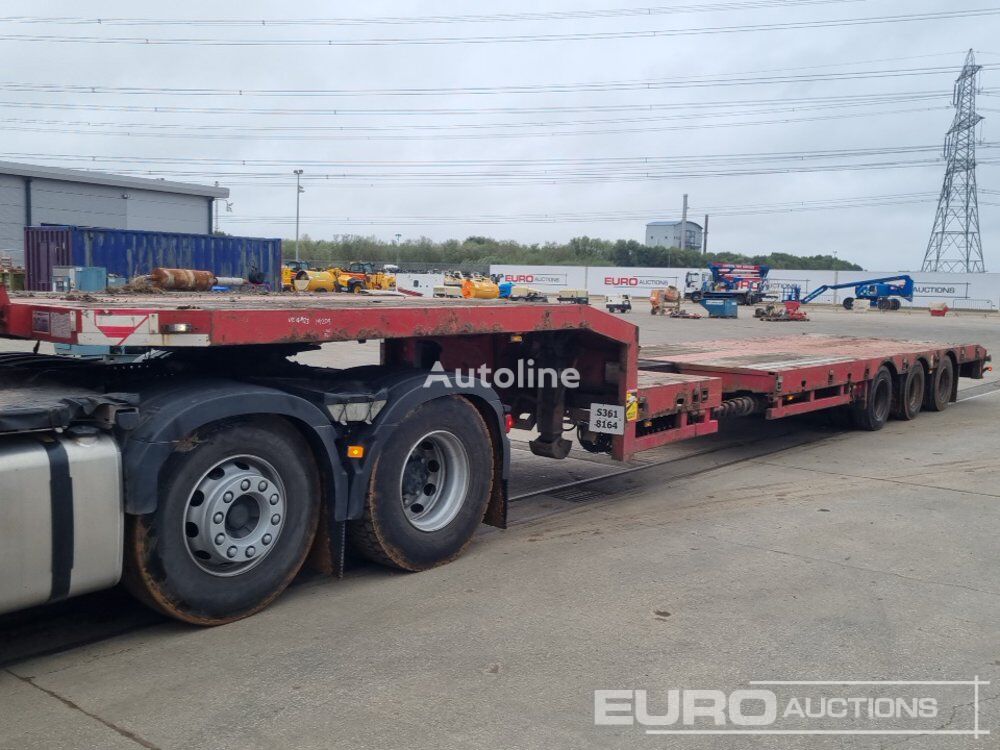 Prodaje se King Tri Axle Low Loader Step Frame Extendable Trailer poluprikolicu sa niskom platformom na aukciji