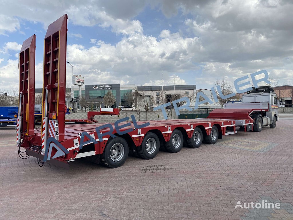 Nova Arel Trailer 5 AXLE LOWBED SEMI TRAILER CUSTOMIZE poluprikolica sa niskom platformom