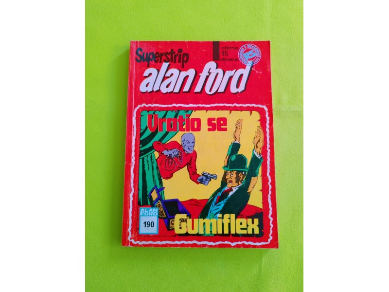 Alan Ford (Vjesnik) - br. 190 - Vratio se Gumiflex