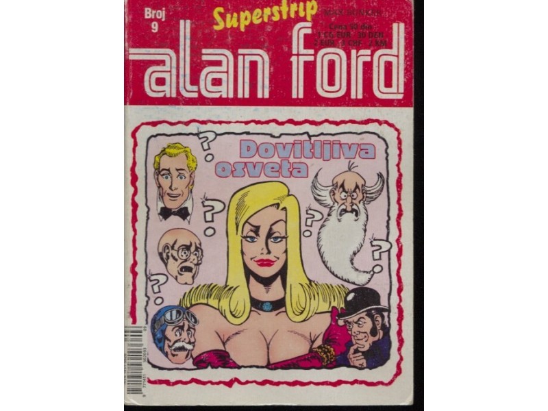 Alan Ford 9 Dovitljiva osveta