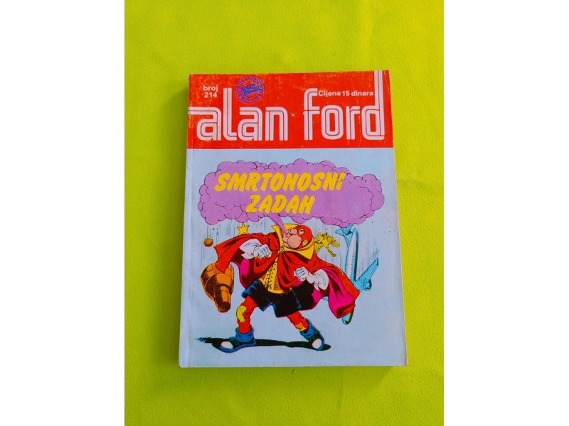 Alan Ford (Vjesnik) - br. 214 - Smrtonosni zadah