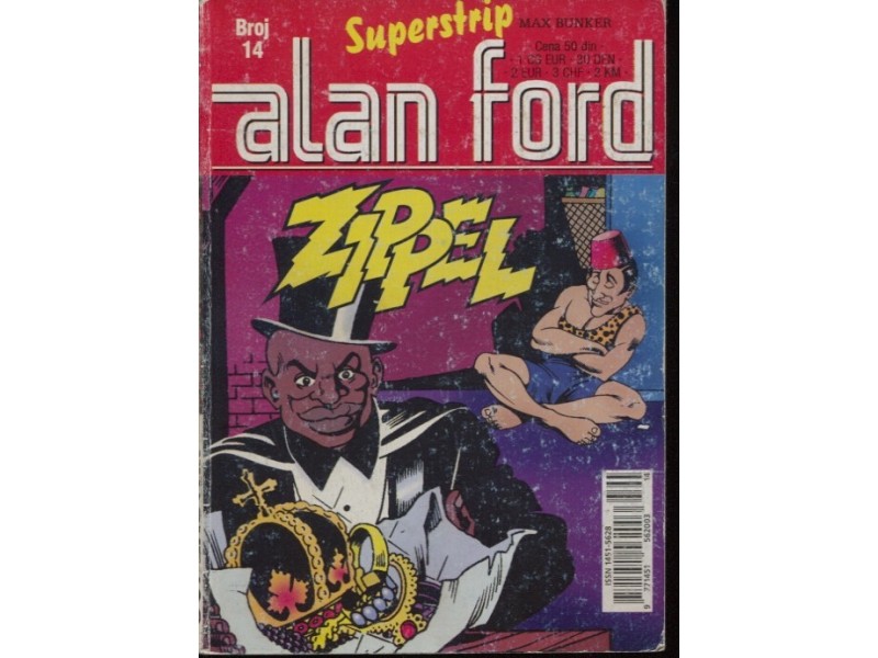 Alan Ford 14 Zippel