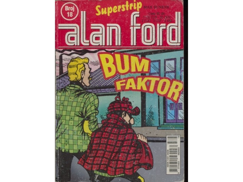 Alan Ford 18 Bum faktor