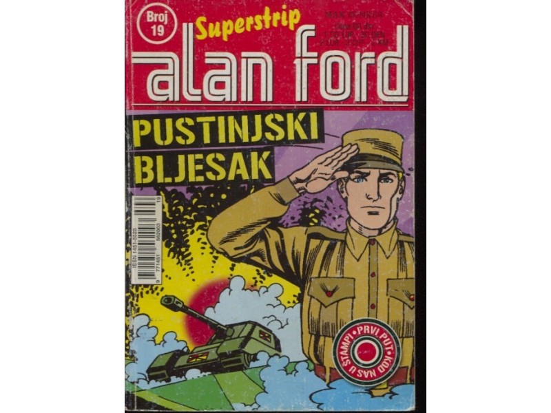 Alan Ford 19 Pustinjski bljesak