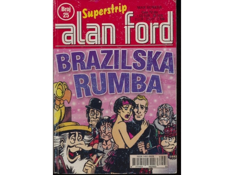 Alan Ford 25 Brazilska rumba