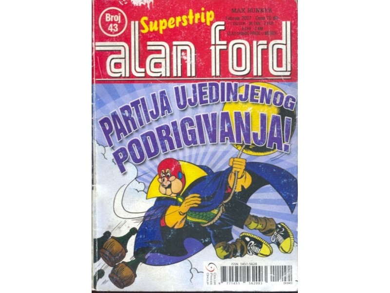 Alan Ford 43 Partija ujedinjenog podrigivanja