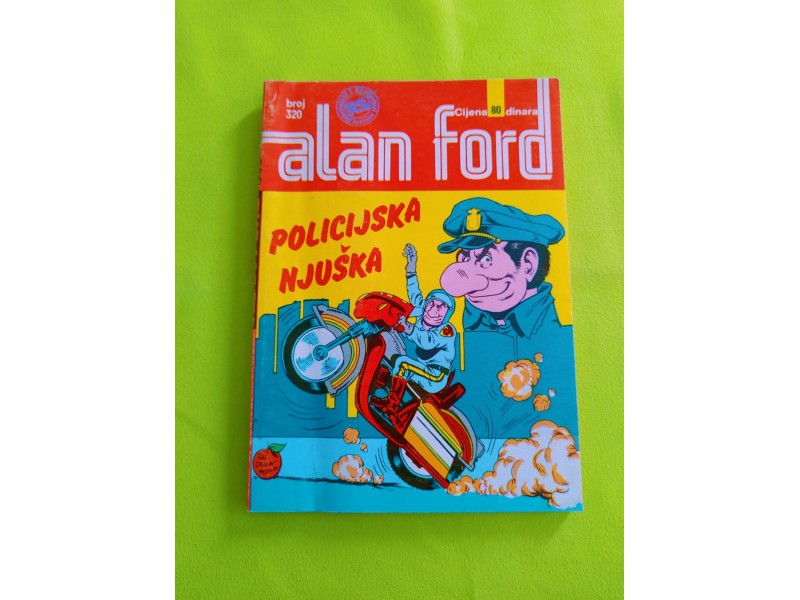 Alan Ford (Vjesnik) - br. 320 - Policijska njuska