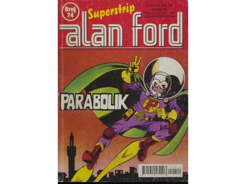 Alan Ford 74 Parabolik