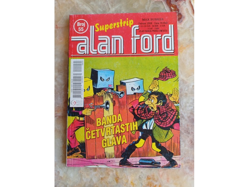 Alan Ford Superstrip-broj 55