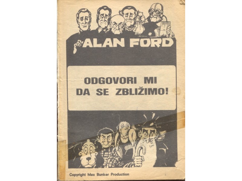 Alan Ford Vjesnik 227 Odgovori mi da se zbližimo