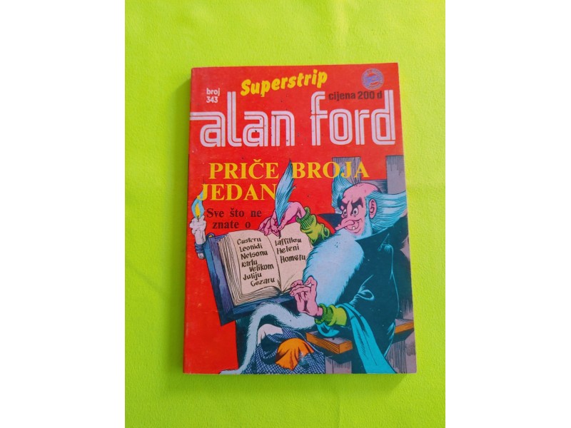 Alan Ford (Vjesnik) - br. 343 - Price broja jedan