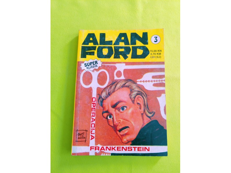 Alan Ford (Klasik SC) - br. 3 - Operacija Frankenstein