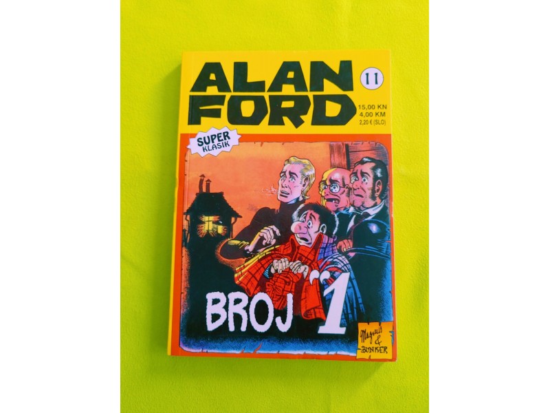 Alan Ford (Klasik SC) - br. 11 - Broj 1