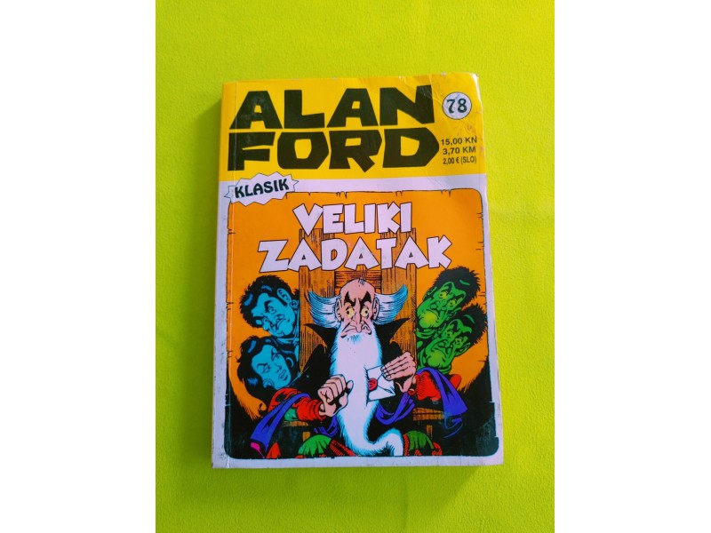 Alan Ford (Klasik SC) - br. 78 - Veliki zadatak