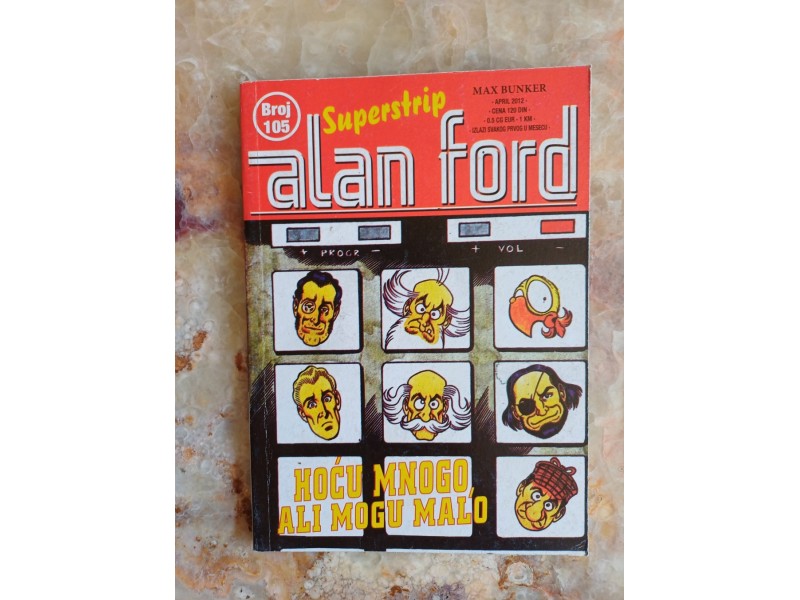 Alan Ford Superstrip-broj 105