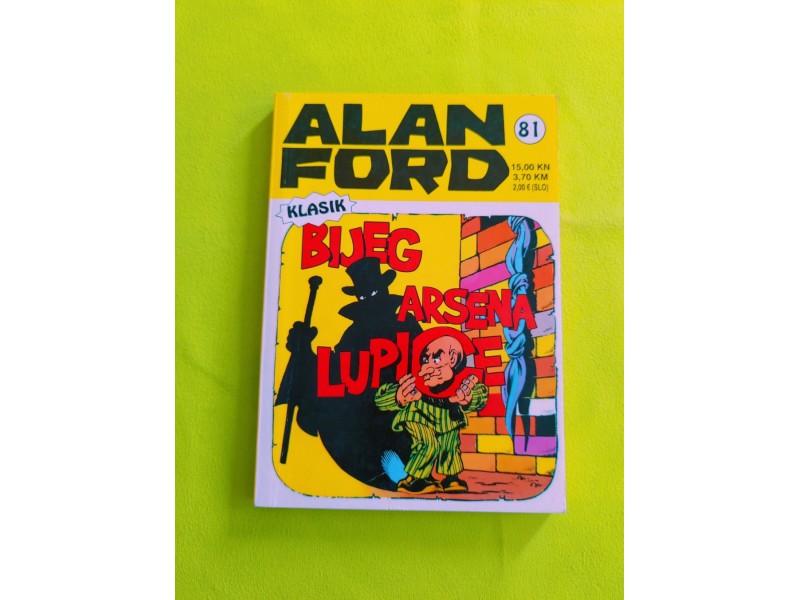 Alan Ford (Klasik SC) - br. 81 - Bijeg Arsena Lupige