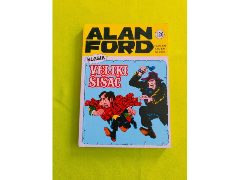 Alan Ford (Klasik SC) - br. 126 - Veliki sisac