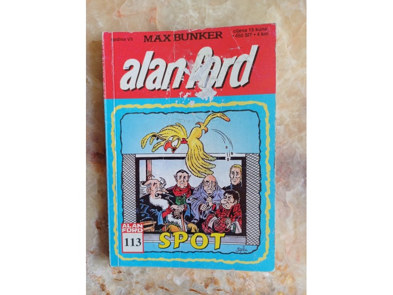 Alan Ford-Max Bunker-Spot-broj 113