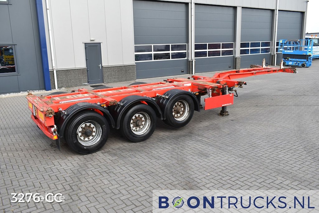 Pacton T3-010 | 2x20-30-40-45ft HC * 3x EXTENDABLE * NL TRAILER * APK 1 poluprikolica za prevoz kontejnera