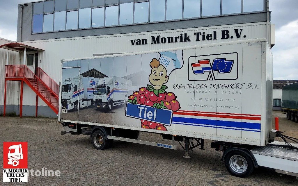 Vergauwe BE TRAILER + NIEUWE AS - LENGTE 7.4 METER - OR-93-GH furgon poluprikolica