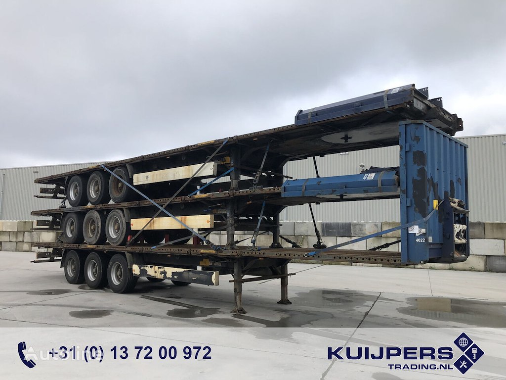 Krone SD Profi Liner / Stacked Pack 3 Trailers poluprikolica platforma