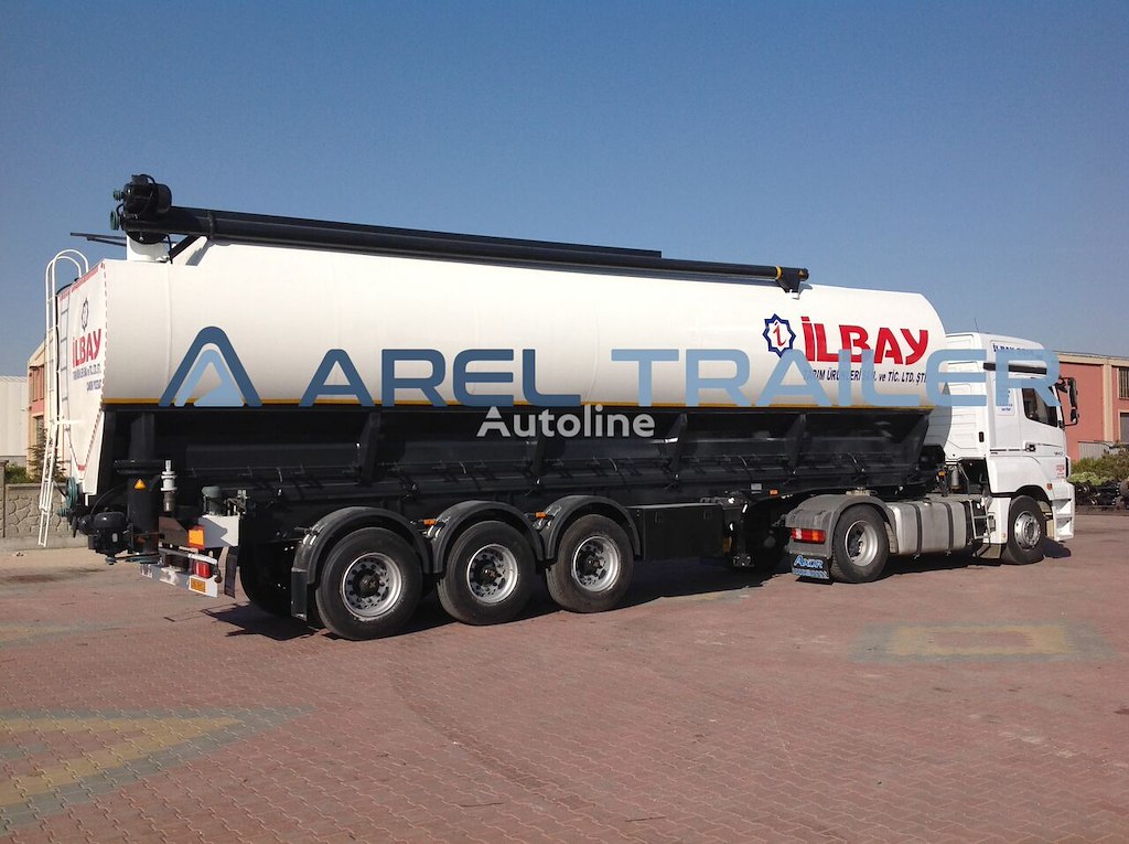 Nova Arel Trailer SCREW TYPE ANIMAL FEED BULK SEMI TRAILER ALUMINIUM cisterna silos