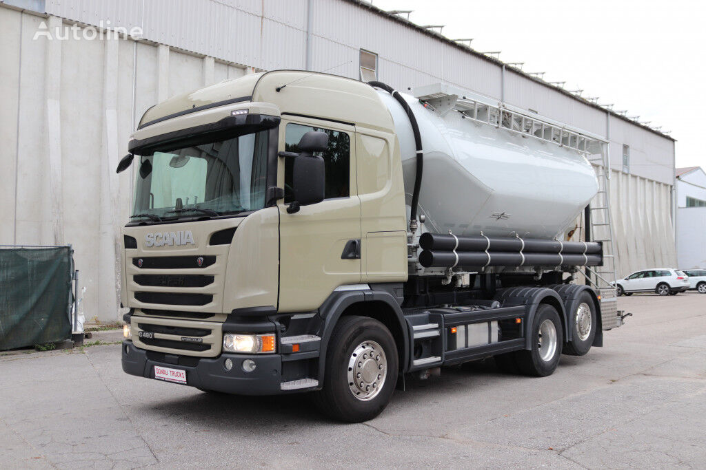 Scania G490 Silo 6x2 E6 Kompressor Riwo Ice 3 SKL 700 cisterna za prevoz hrane