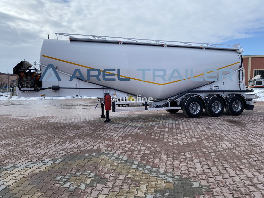 Nova Arel Trailer V TYPE SILO BULK CEMENT SEMI TRAILER cisterna silos