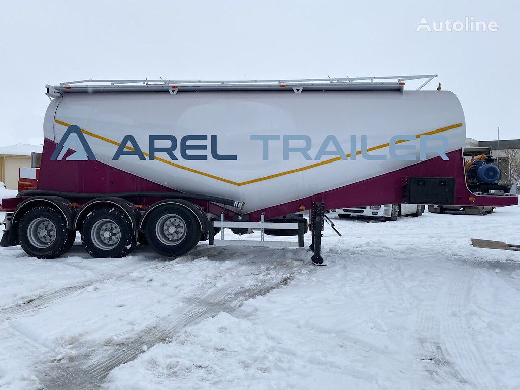 Nova Arel Trailer V TYPE SILO BULK CEMENT SEMI TRAILER cisterna silos