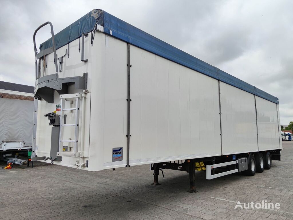 Knapen Trailers K200 Walkingfloor 96m³ 3-Assen Valx - Rolzeil - Standaard hoogte poluprikolica sa pokretnim podom