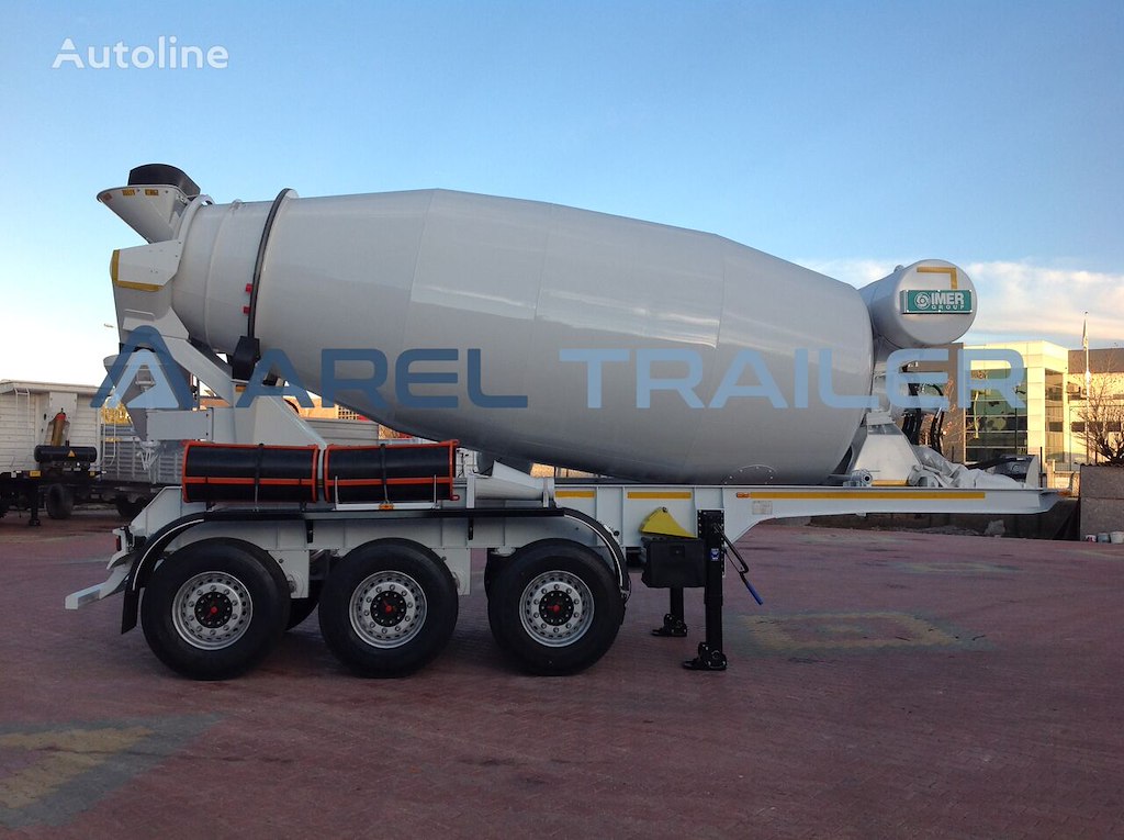 Novi Arel Trailer BETON MIXER SEMI TRAILER 2024 IMER - SCHWING STETTER BODY poluprikolica betonska mešalica