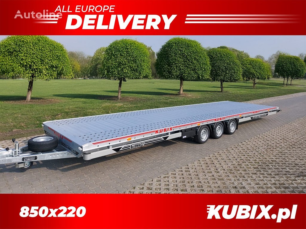 Nova Kubix Car Trailer 850x225 3500kg prikolica autotransportera