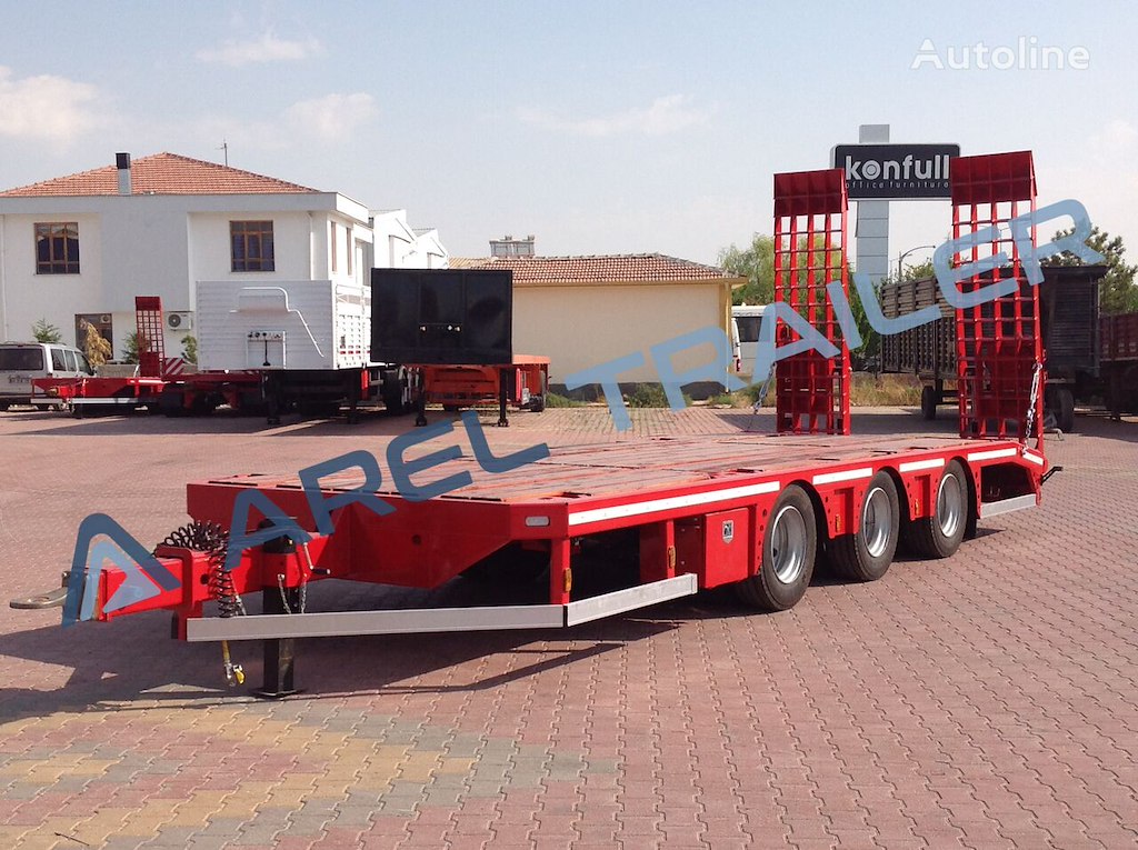 Nova Arel Trailer 3 AXLE DRAWBAR REMORQUE TRAILER TURNTABLE OPTION CUSTOMIZE prikolica sa niskom platformom