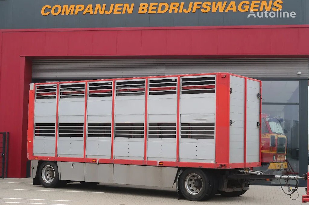 Jumbo Landbouw kenteken 40 KM/H muller opbouw Direct inzetbaar! meer f prikolica za prevoz stoke