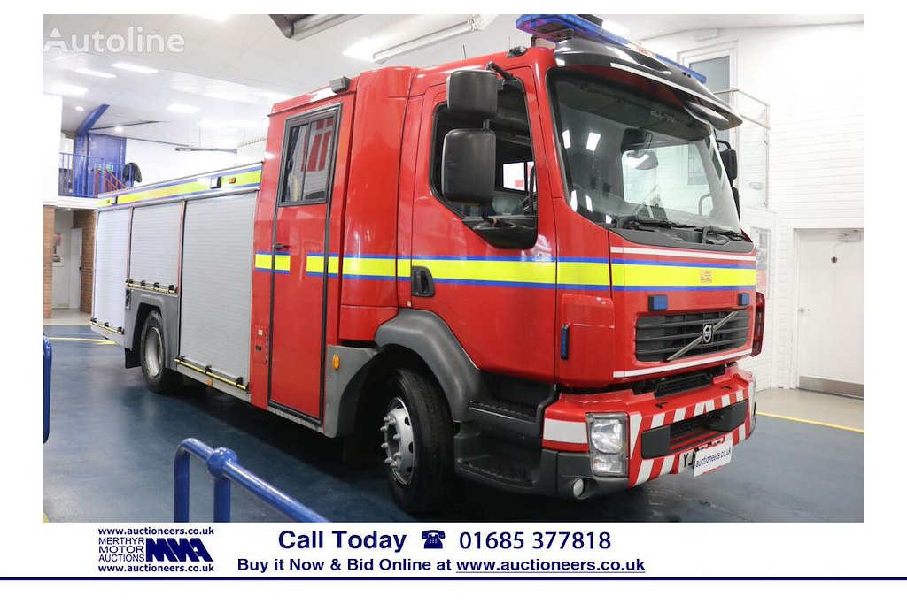 Volvo FL 4X2 16 TON 6 SEAT CREW CAB EMERGENCY ONE FIRE TENDER vatrogasno vozilo