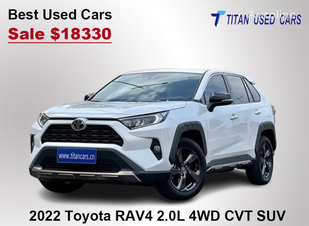 Toyota Used RAV4 2022 for Sale from China terenac