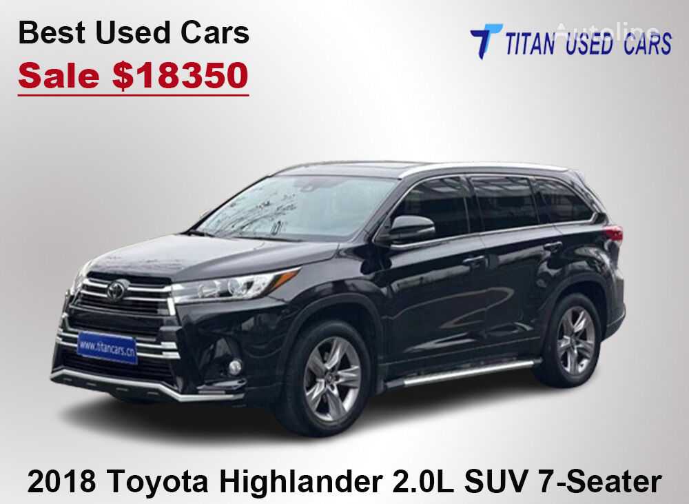 Toyota Used 2018 Toyota Highlander for Sale in Liberia terenac