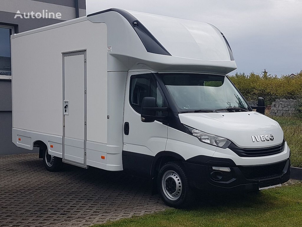 IVECO DAILY KONTENER NISKOPODŁOGOWY 4,31x2,23x2,43 SKLEP FOODTRUCK BAR vozilo za prevoz konja