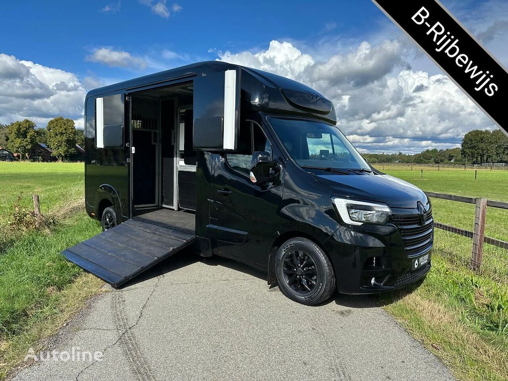 Renault Master STX 2-paards paardenvrachtwagen B-rijbewijs vozilo za prevoz konja