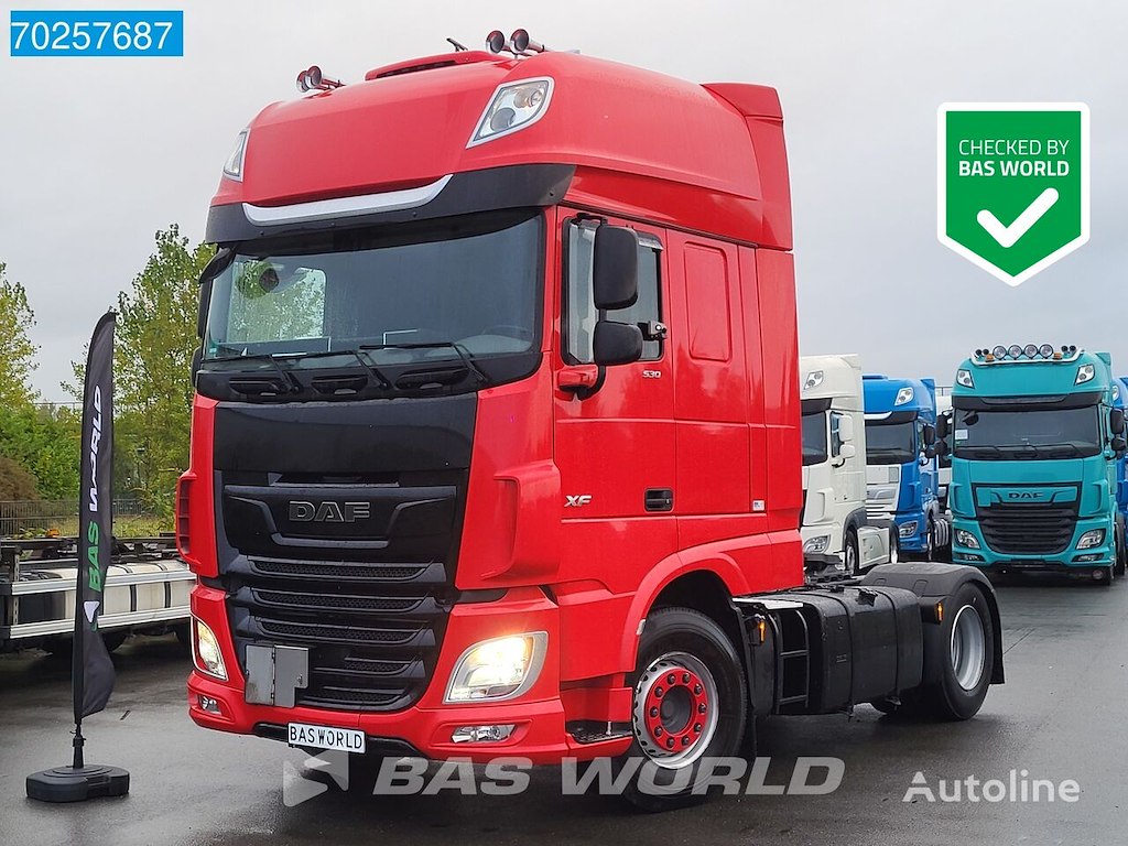 DAF XF 530 4X2 SSC Retarder PTO Hydraulik Standklima ACC LED Navi tegljač