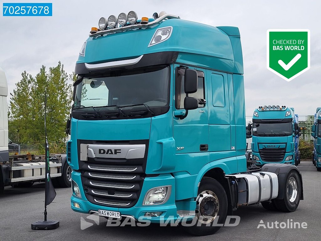 DAF XF 480 4X2 SSC Retarder PTO Hydraulik Alcoa's Standklima ACC LED tegljač