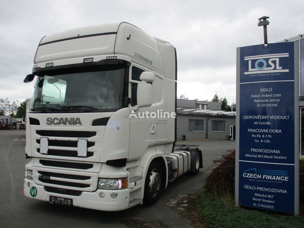 Scania R450 EURO 6 MEGA/lowdeck tegljač