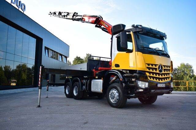 Mercedes-Benz AROCS 6x6 PALFINGER PK 33002 EURO 6 Crane Kran tegljač