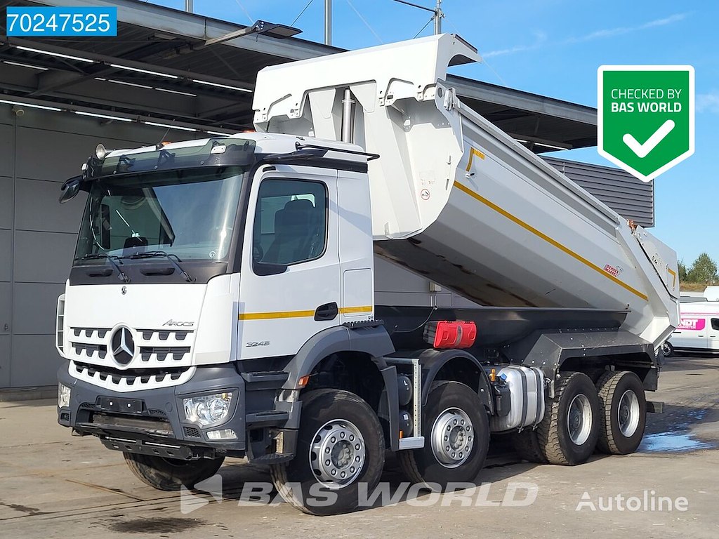 Mercedes-Benz Arocs 3246 8X4 14m3 Retarder Big-Axle Steelsuspension Euro 6 kiper